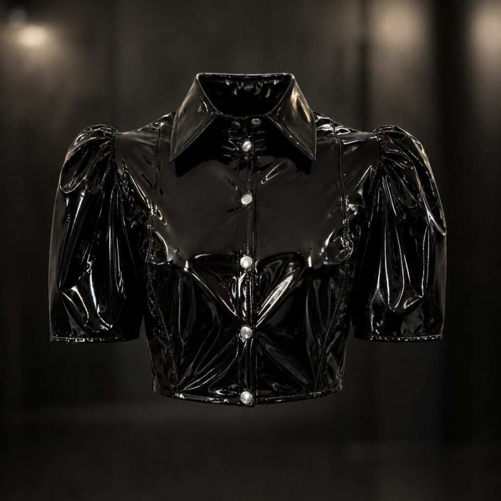 Lack-Kurzjacke SORA | Schwarzer Reiter